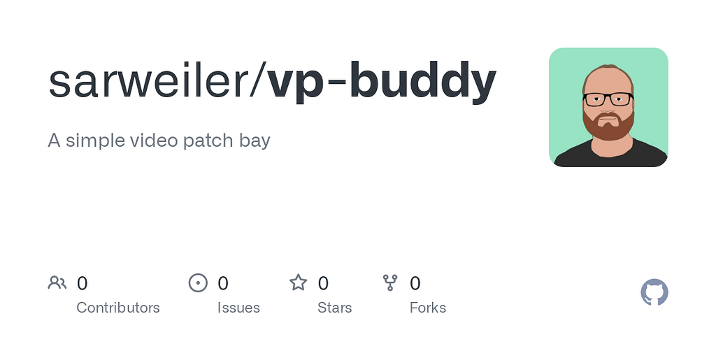 VP Buddy, a simple video patch bay - current projects - scanlines
